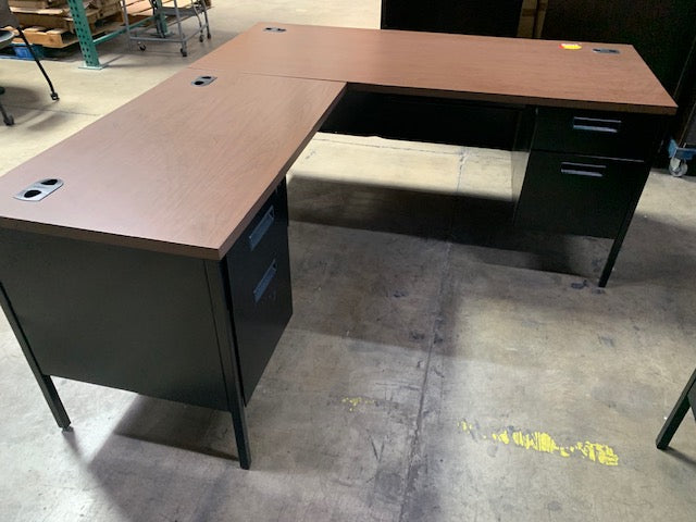 PRE-OWN HON L-SHAPED DESK – Miramar Office